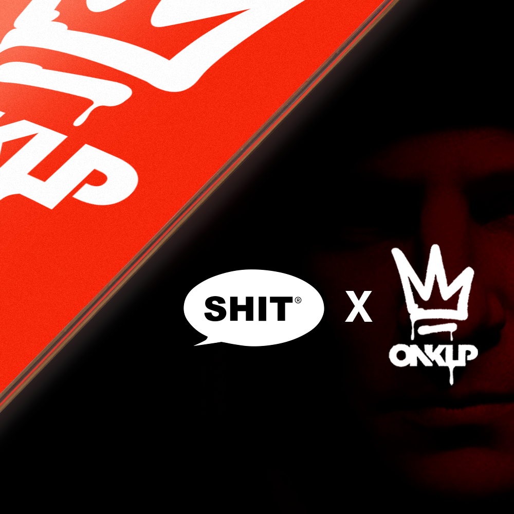 OnklP x Shit "Logo" [Skateboard] – KNIRCKESHOP